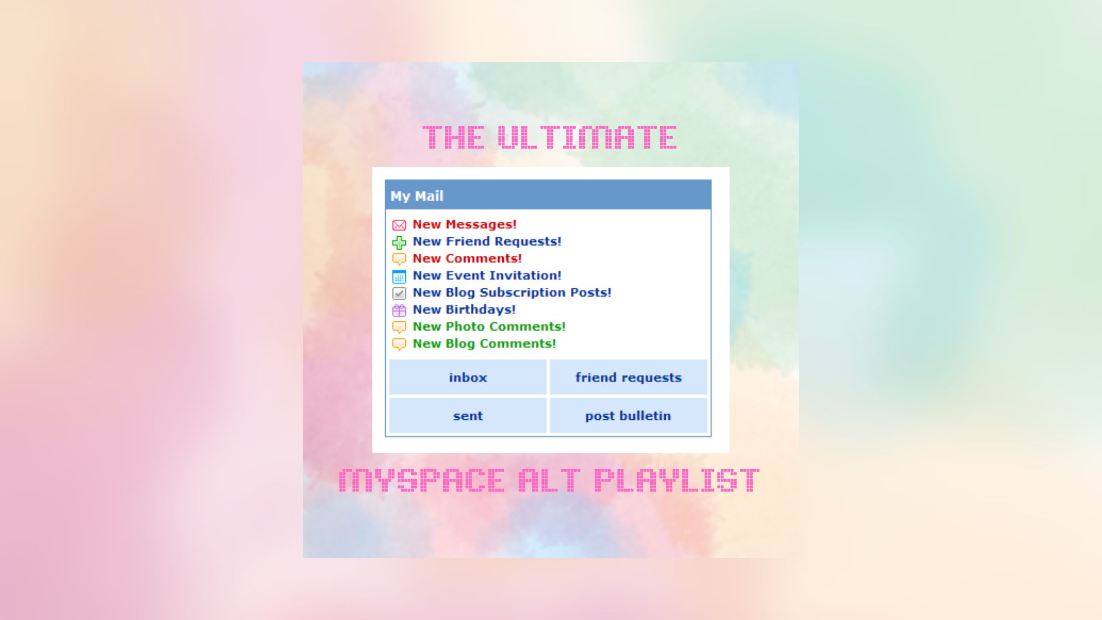 The Ultimate MySpace Alt Playlist • Tuonela Magazine