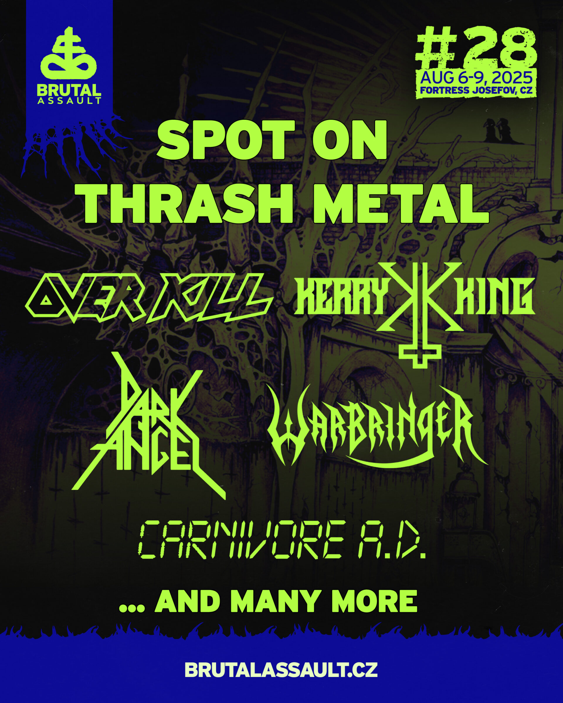 What to expect at Brutal Assault 2025: Thrash Metal • Tuonela Magazine